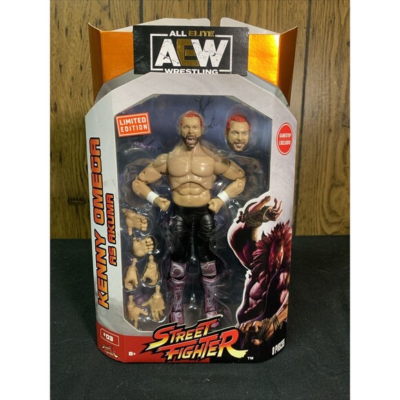 Jazwares | Toys | Kenny Omega As Akuma Aew All Elite Wrestling Street ...
